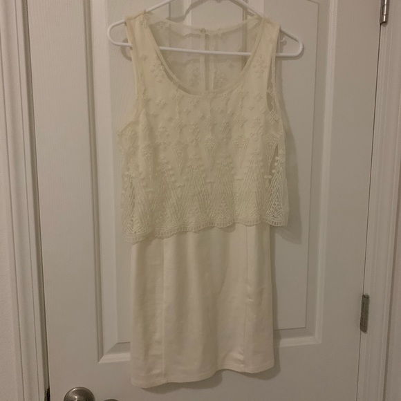 American Eagle Outfitters | Dresses | Off White Color Dress From ...